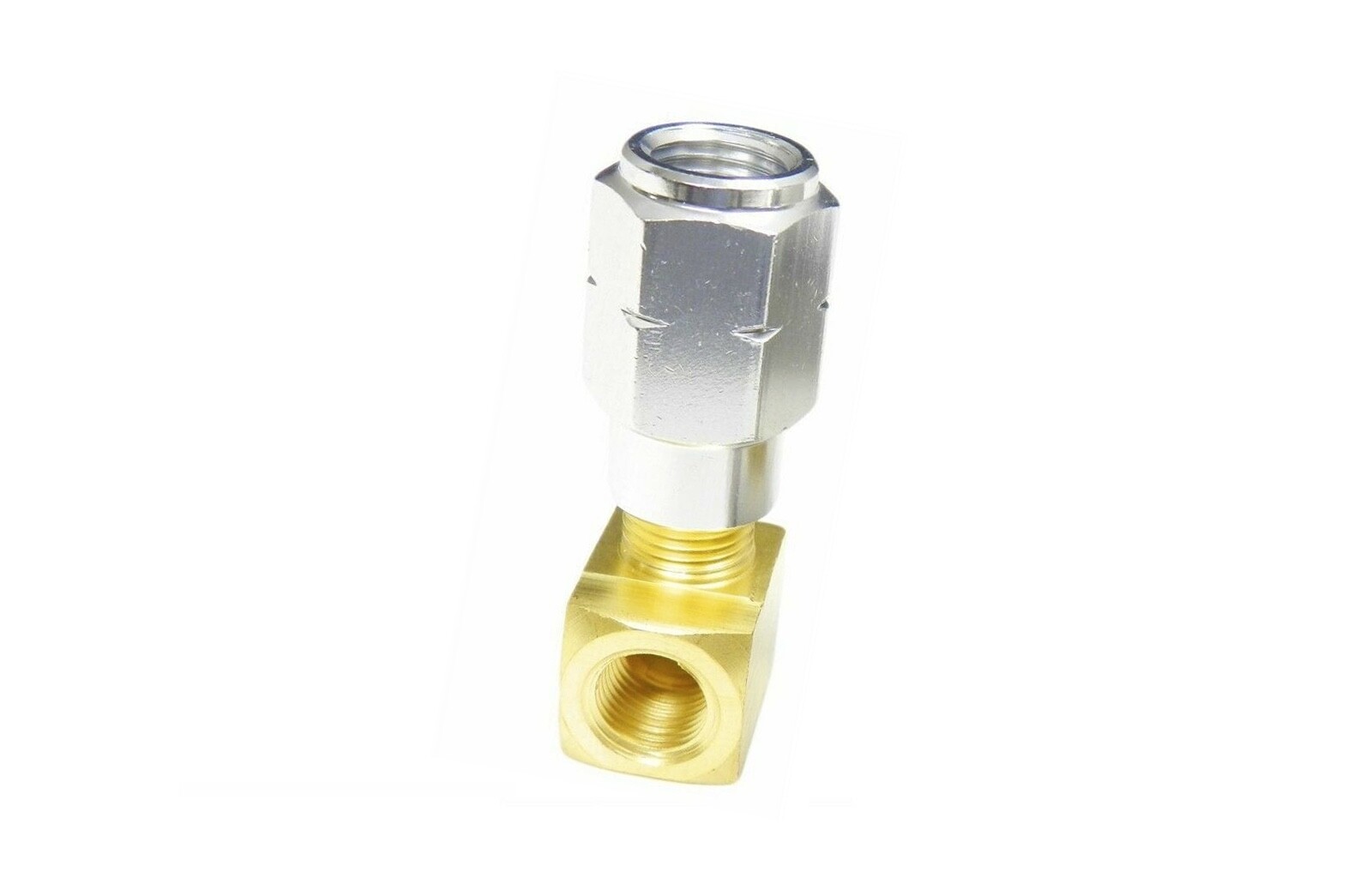 Chevy LS2 LS3 Engine Fuel Rail Pressure Gauge Adapter | Fuel Gauge