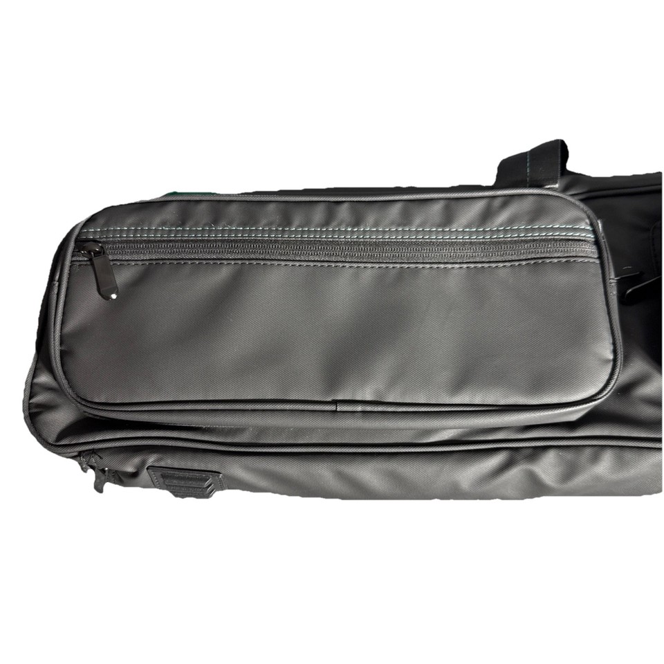 Pekrews 4x4 Pool Cue Case Soft Billiards Bag Black w/ Adjust Backpack ...