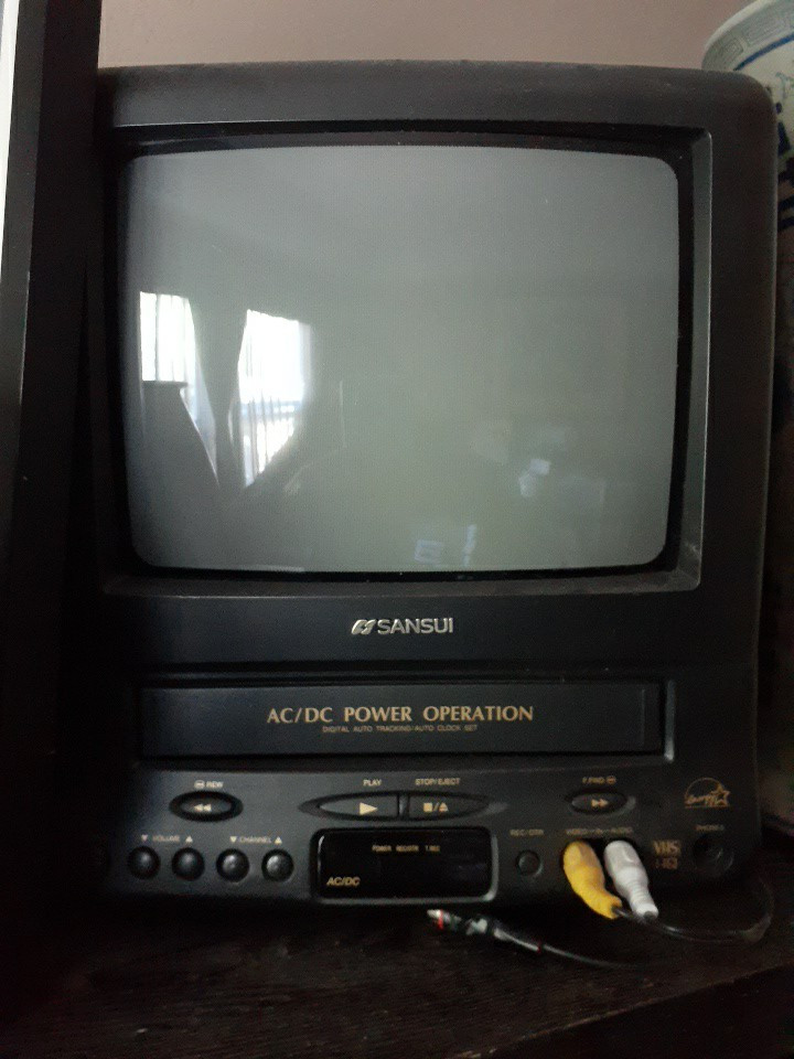Sansui TV DVD Combo CDVD9000 Retro Gaming Color Television with Remote ...