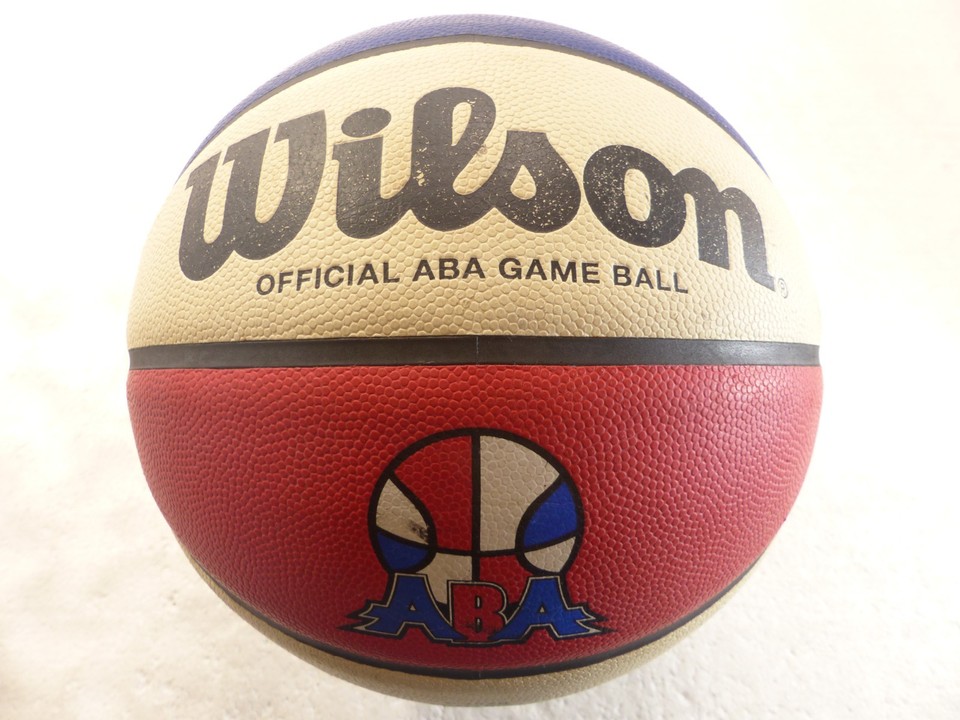 Early 2000s Wilson Official ABA Game Ball Indoor Composite Basketball ...