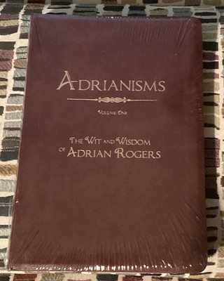 Adrianisms The Wit And Wisdom of Adrian Rogers Vol 1 Leather NEW | eBay