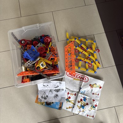 Vintage Plastic Mechano Childs Toy Set. 1980s 80s Build Set | eBay