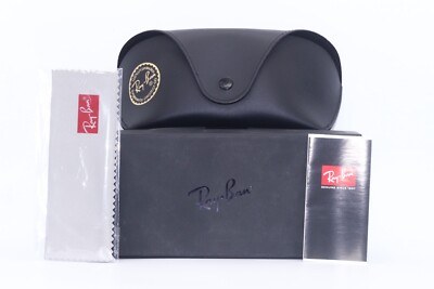 NEW RAY-BAN SOFT FLAP CASE CLOTH BOX DOCUMENTS AUTHENTIC EYEGLASSES ...