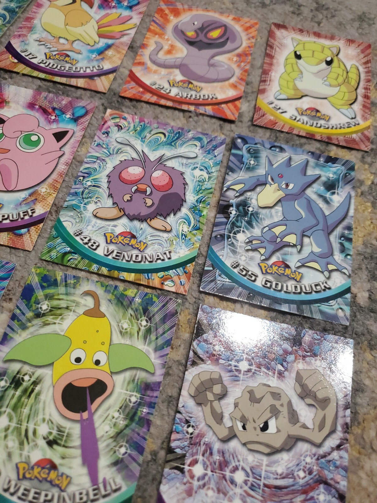 Lot Of 12 1999 TOPPS Pokemon Cards EBay lot-of-12-1999-topps-pokemon-cards-ebay