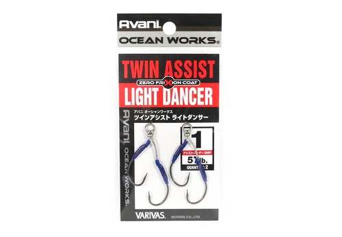 Varivas AH-76 Ocean Works Twin Assist Light Dancer Size 1 (4698) | eBay