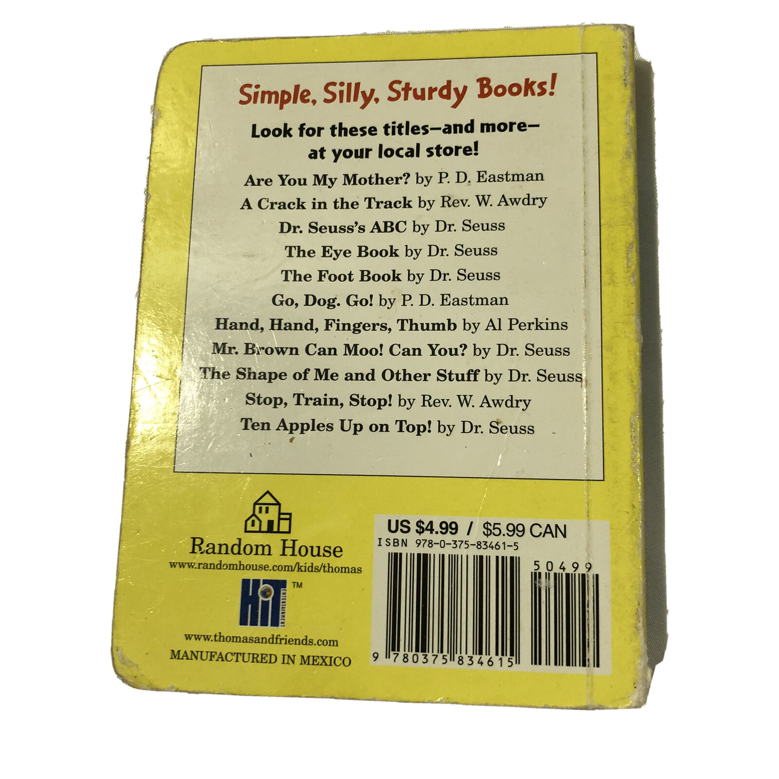 Go, Train, Go! (Thomas & Friends) - Board book By Awdry, Rev. W. - GOOD ...