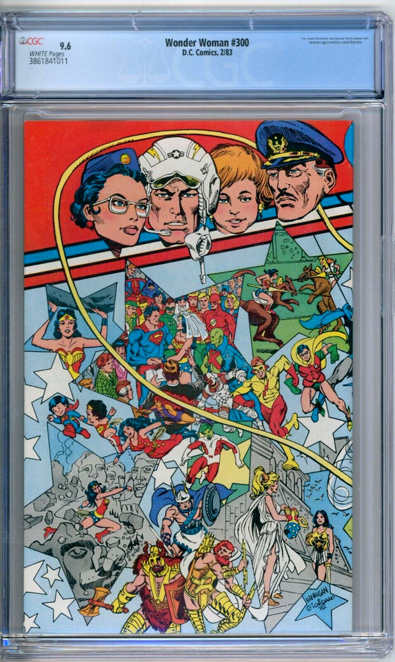 Wonder Woman 300 CGC Graded 9.6 NM+ 1st Lyta Trevor DC Comics 1983 | eBay