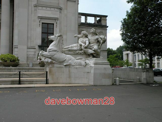 PHOTO CARDIFF NEPTUNE STATUE GLAMORGAN BUILDING SYMBOLISING THE ...