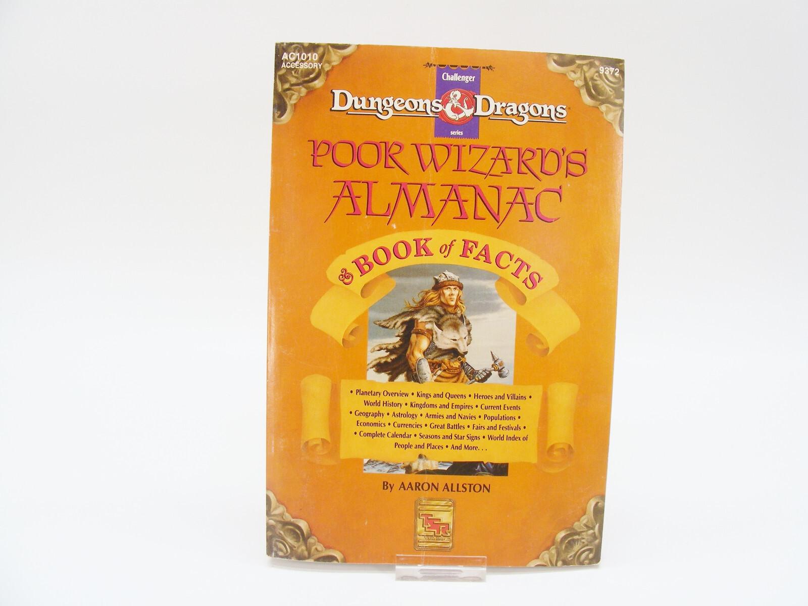 Dungeons & Dragons Poor Wizard's Almanac The Book of Facts TSR #9372 W ...