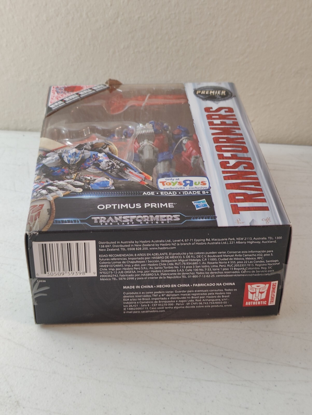 Transformers Premier Edition Voyager Optimus Prime The Last Knight MISB ...