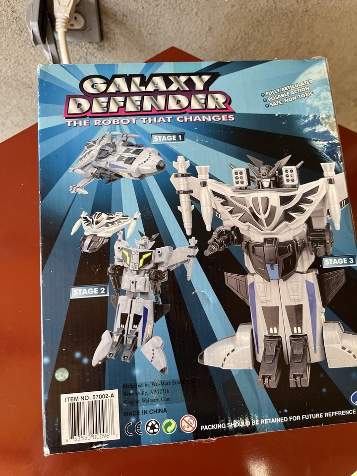 GALAXY DEFENDER Aerobot Happy Well robot that changes Cyberbot ...