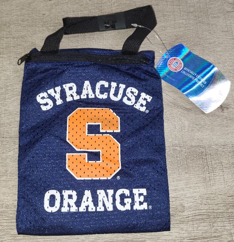 NCAA Syracuse University Game Day Jersey Pouch Crossbody Bag 6x8" NWT ...