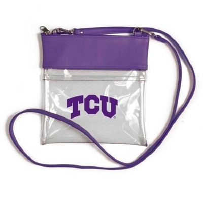 TCU Horned Frogs NCAA Clear Gameday Crossbody Purse | eBay