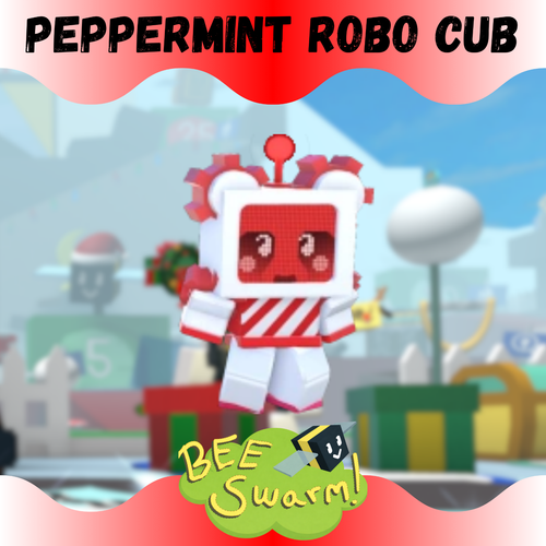 Peppermint Robo Cub Skin | Bee Swarm Simulator | Fast Delivery | eBay UK