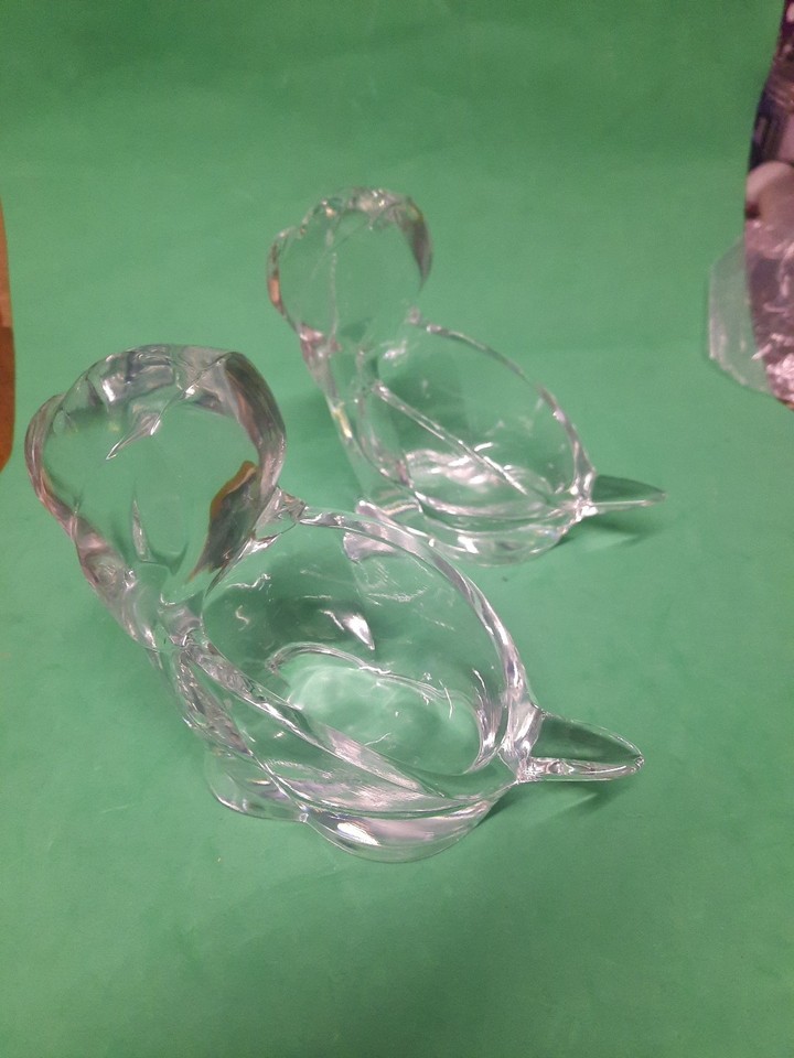 VINTAGE SASAKI CRYSTAL ART HOUND DOG FIGURINE TRINKET BOWL. 12cm | eBay ...