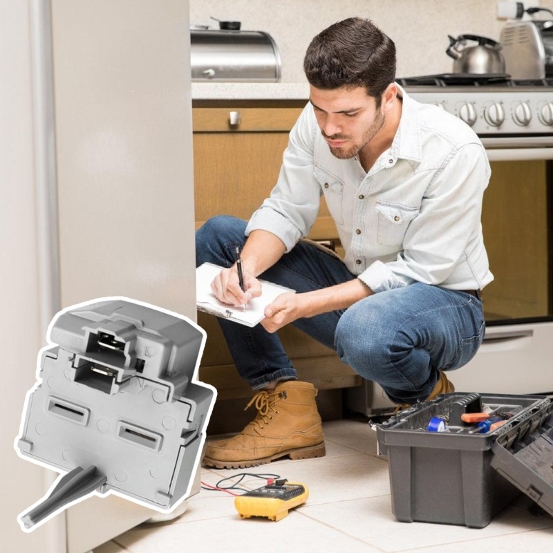 Multifunctional Refrigerator Part Start Relays Overload Protector Easy ...