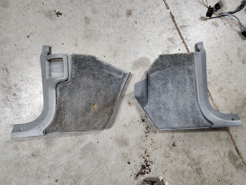 82-92 Camaro Firebird Pair GRAY KICK PANELS interior trim 89 trans am ...