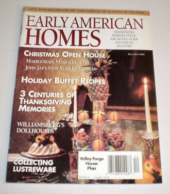 EARLY AMERICAN HOMES MAGAZINE ~ CHRISTMAS December 1996 ~ E-4-3 | eBay