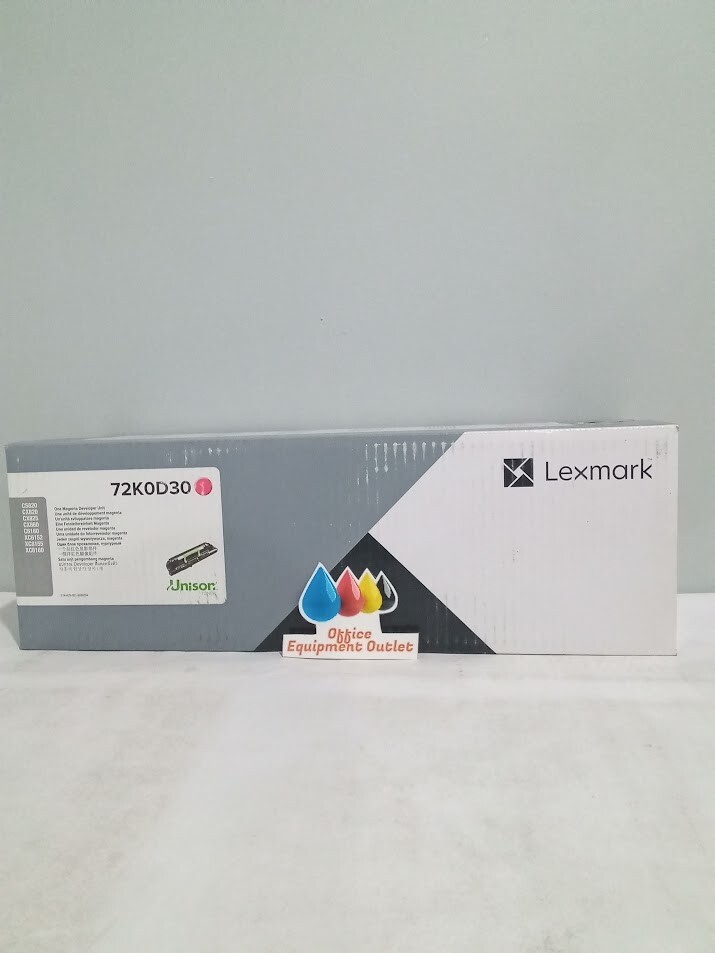 Lexmark 72K0D30 Magenta Developer Unit Lexmark CS820de | eBay
