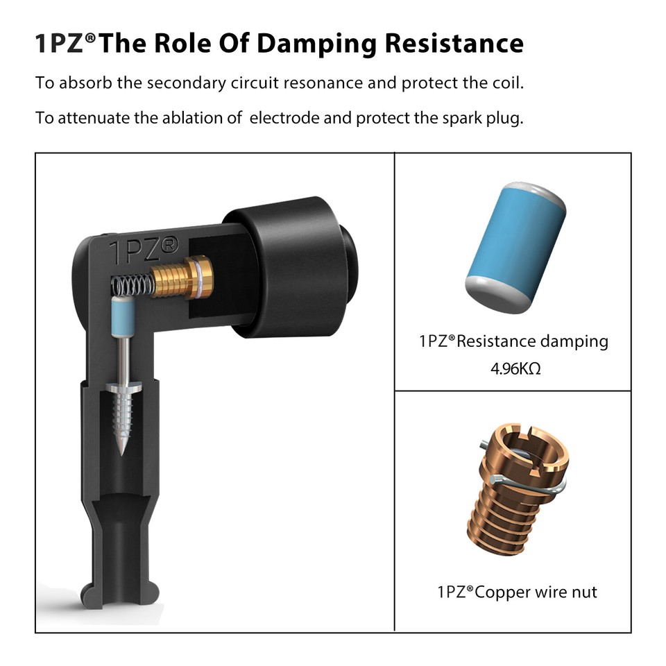 Suzuki ALT50 LT50 Ignition Coil Single Output With CDI Wire Cap For ...