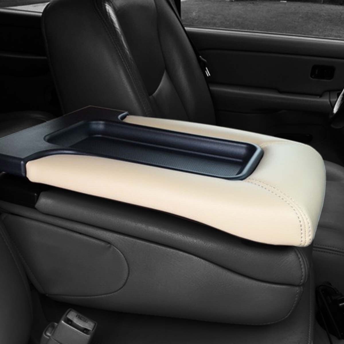 New Tan Center Console Top Lid For 2003-2007 Chevrolet Silverado ...
