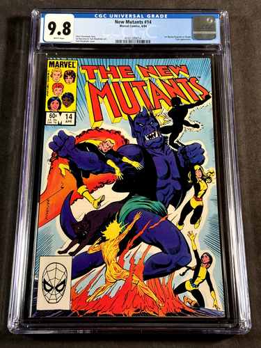 New Mutants #14 1984 CGC 9.8 4187289054 Chris Claremont 1st Illyana ...