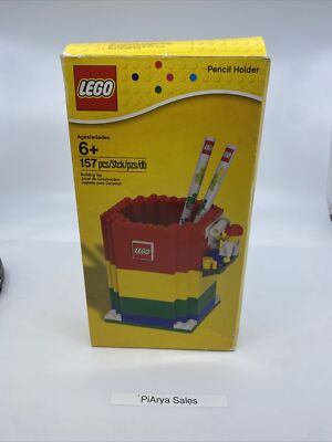 LEGO Pencil Holder 850426, building toy 6+ complete RARE RETIRED 2012 ...
