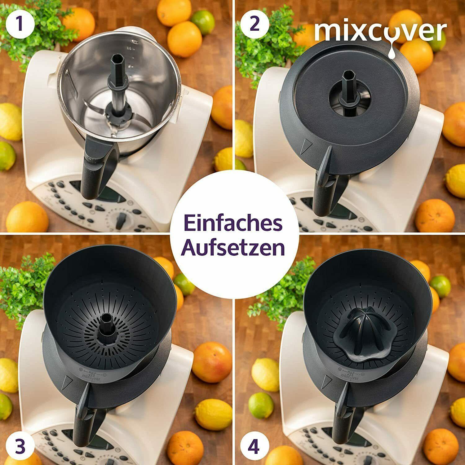 mixcover verbesserte Saftpresse/Zitruspresse für Thermomix TM31 ...