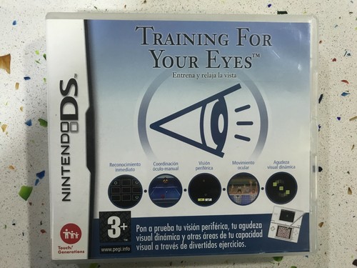 Training For Your Eyes Train And Relax The Vision Nintendo DS Game ...