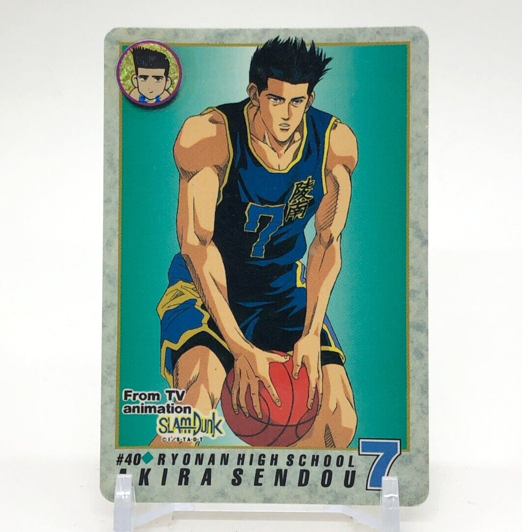 Akira Sendou Slam Dunk Card TCG Bandai 1994 Japanese Anime #40 | eBay