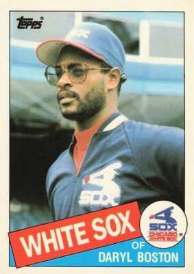 Daryl Boston Rookie Topps Tiffany Traded 1985 Baseball Card #8T | eBay