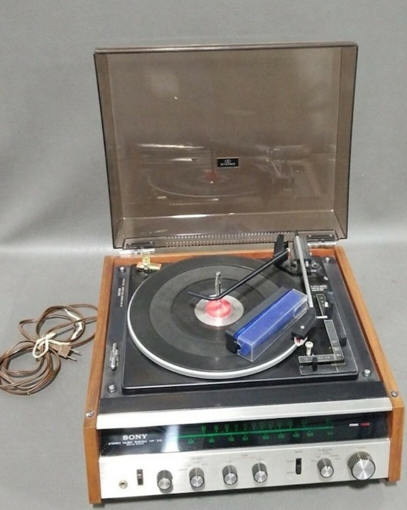 Vintage Sony HP-210 Stereo w/ Sony SS-210 Speakers & Original Boxes | eBay