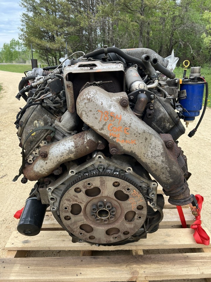 Chevy 6.6L LLY Duramax Diesel Engine (CORE-For Parts Or Repair) | eBay