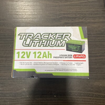 Tracker Lithium- Lithium Battery | eBay
