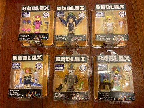 Lot Of 6 Roblox Collectible Figure With Exclusive Virtual Item- Vorlias ...