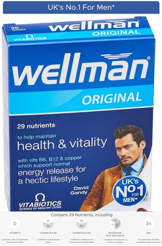 Wellman original / Multivitamin for Men Immunity Support, health ...