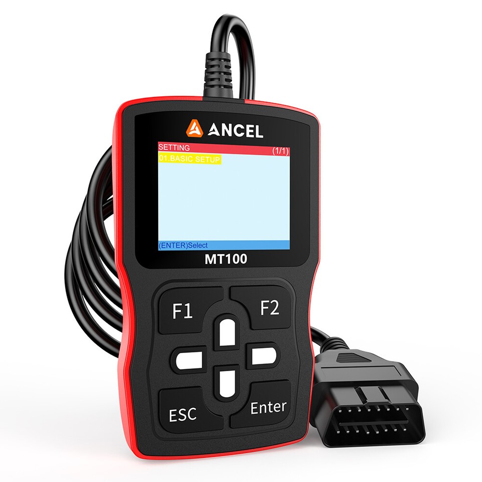 ANCEL MT100 Motorcycle OBD2 Scanner Diagnostic Scan Tool Code Reader ...