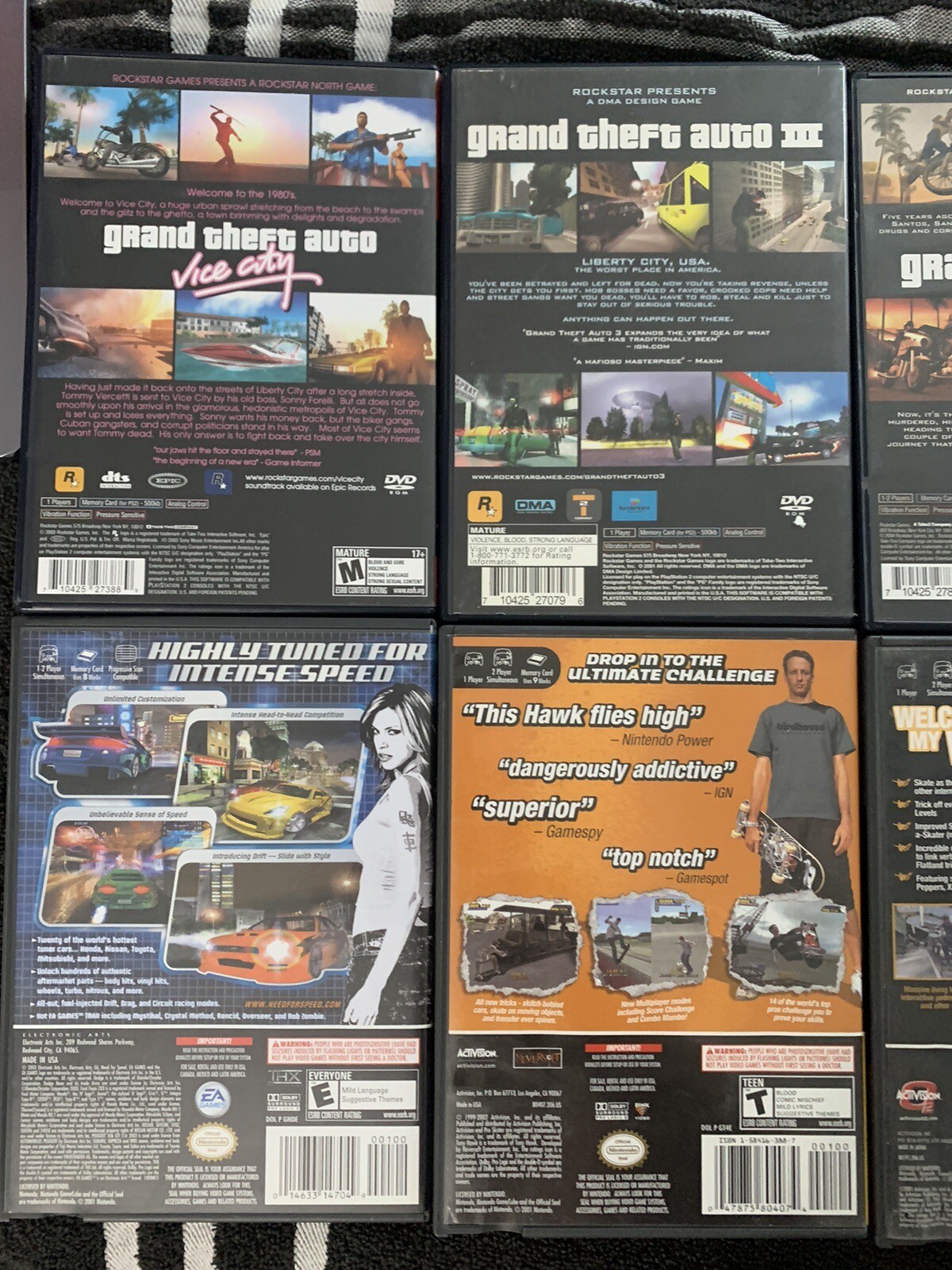 Grand Theft Auto Gta Lot Bundle Collection Gamecube Xbox Halo Ps2 ...