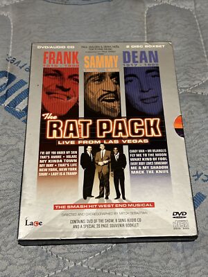 the rat pack dvd/audio cd live from vegas frank dean sammy | eBay Australia