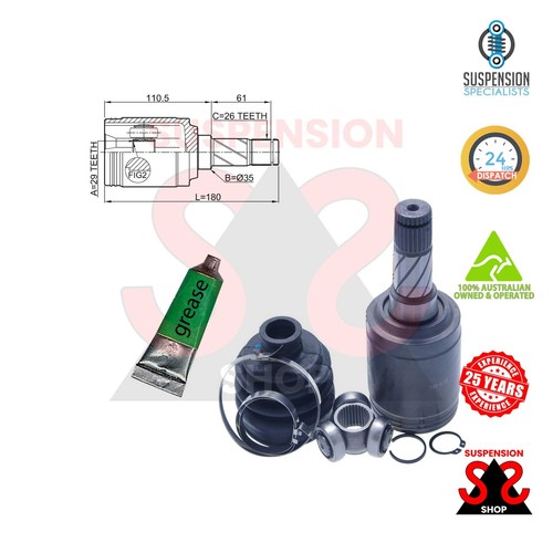 Rear Axle Cv Joint Kit, Drive Shaft Suit VOLVO XC90 3.2 AWD XC90 I (275 ...