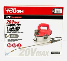 HYPER Tough Cordless Garden Sprayer 20v Max Cordless 1-gallon 2 ...