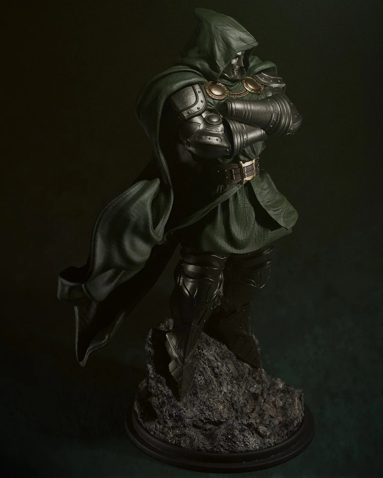 Dr. Doom Resin Figure / Statue various sizes | eBay