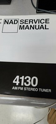 NAD 4130 Original Service Manual | eBay