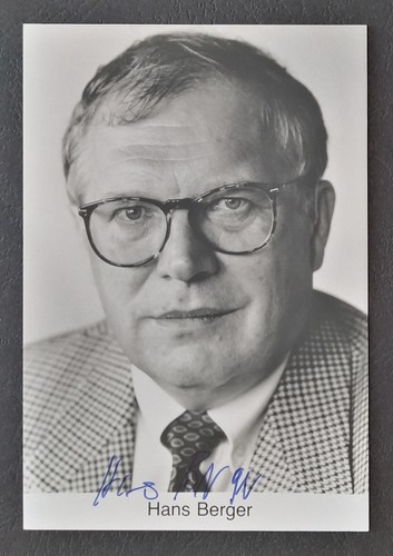 3559 Hans Berger IG Bergbau und Energie Foto original signiert | eBay.de