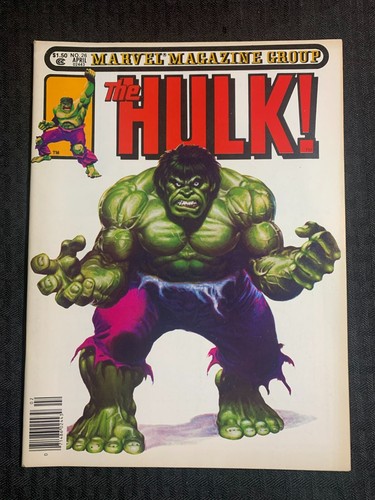 1981 RAMPAGING HULK Magazine #26 VF 8.0 John Buscema Joe Jusko Classic ...