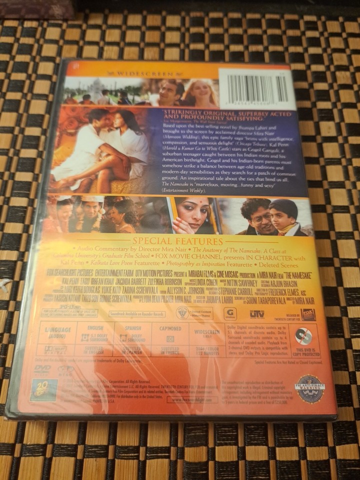 The Namesake (DVD, 2007) BRAND NEW. F1 24543456087| eBay