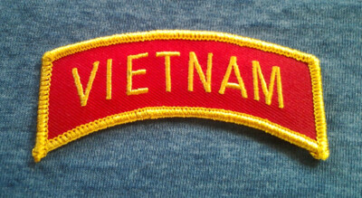 VIETNAM Tab (3-1/2") Military Veteran Biker Rocker Patch PM0093 EE | eBay