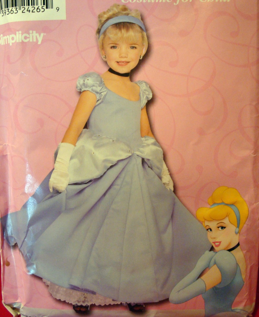 Cinderella Costume Pattern For Girls