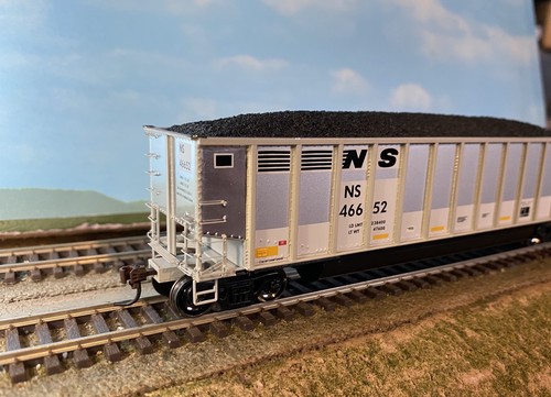 *RARE*HO*5 PACK*Athearn RTR 97004 Norfolk Southern Beth Gon Coalporter ...