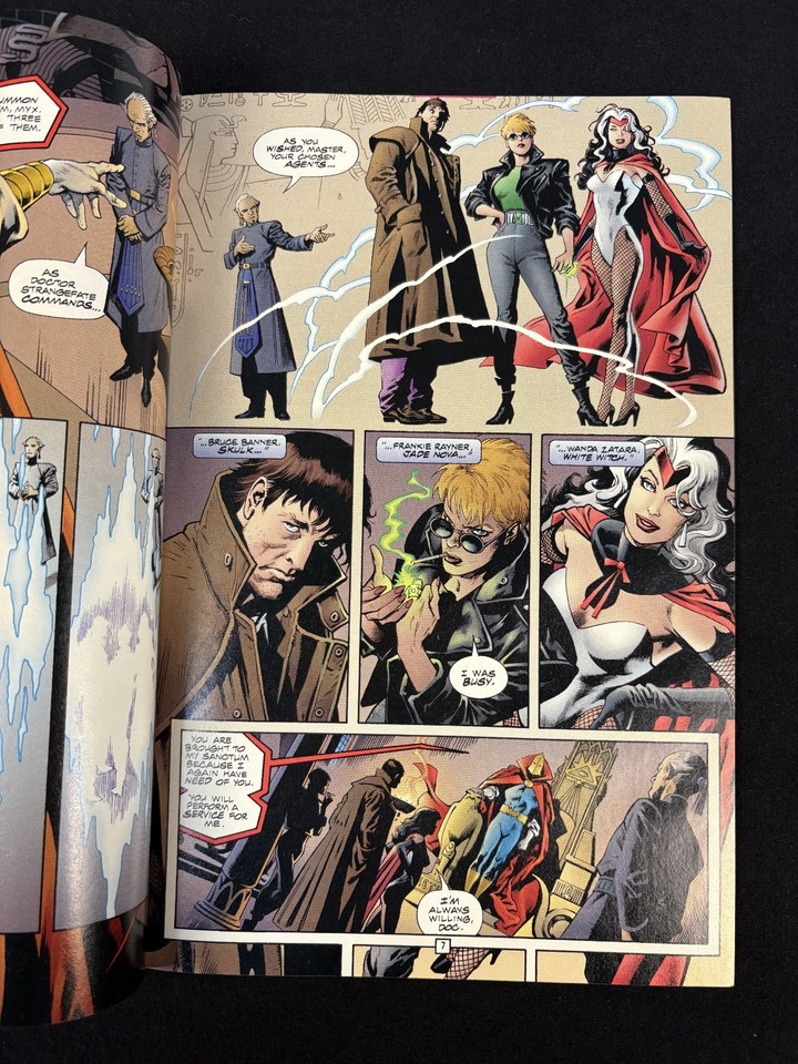 DOCTOR STRANGEFATE NO 1 APRIL 1996 DC COMIC BOOK 1ST PRINTING AMALGAM ...